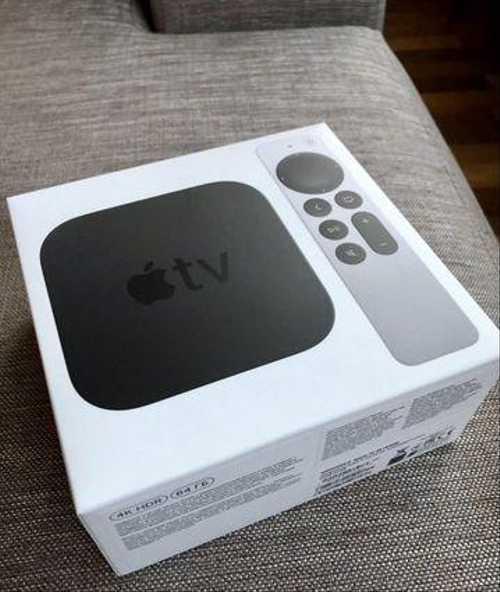 Коробка от Apple TV 4K 64gb