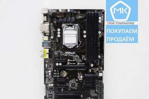 1150 ASRock Z87 Pro3 (4-е поколение Intel, разгон)