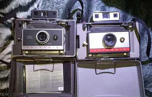 Винтажные камеры Polaroid Land Automatic 220 и 340