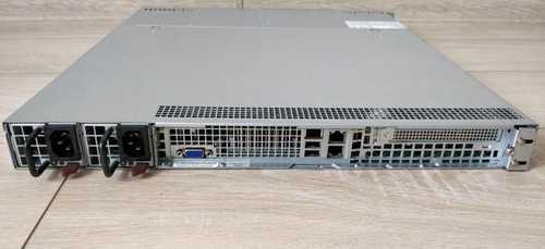 Сервер - Supermicro 1U SYS-6019P-MTR + начинка