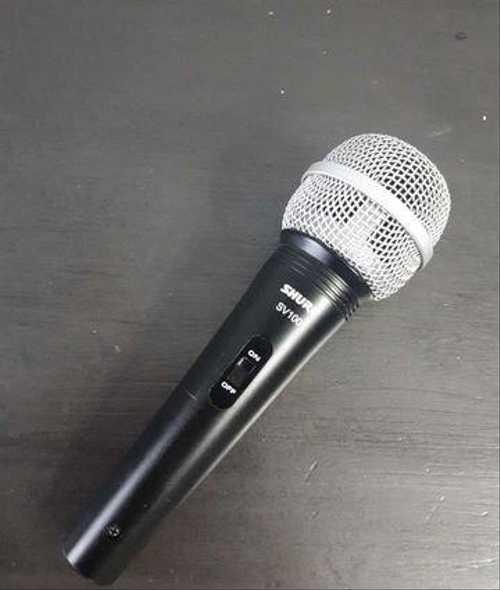 Проводной микрофон shure sv100