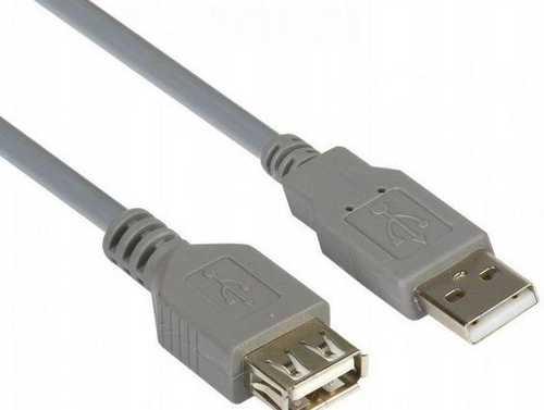 Удлинитель шнур USB-A штекер - USB-A гнездо 3м
