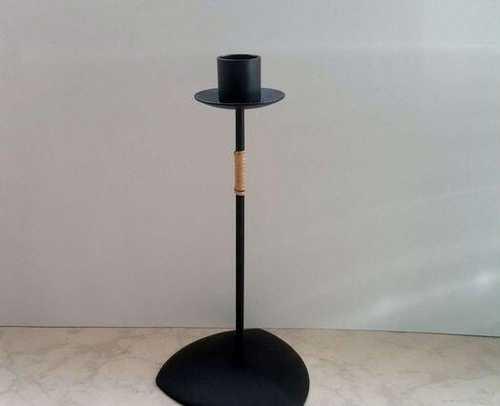 Металлический подсвечник в стиле лофт