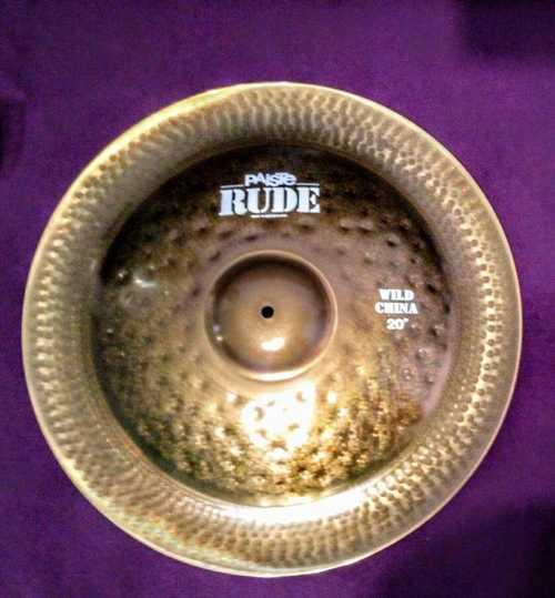 Rude Wild China Тарелка 20'', Paiste В