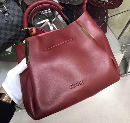 Женская сумка Gucci красная