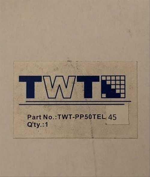 Телефонная патч-панель TWT PP50TEL 45