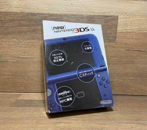 New Nintendo 3DS XL Metallic Blue IPS