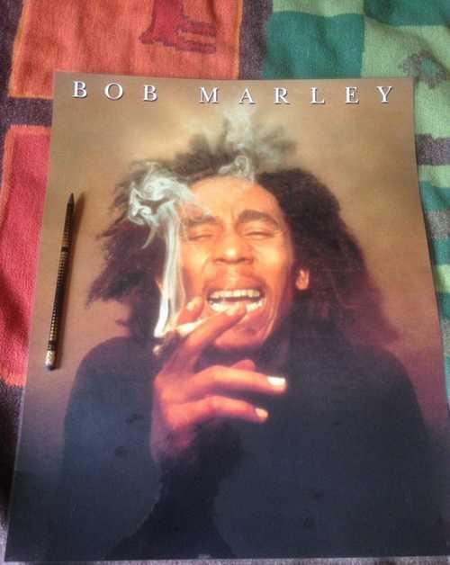 Плакат bob marley