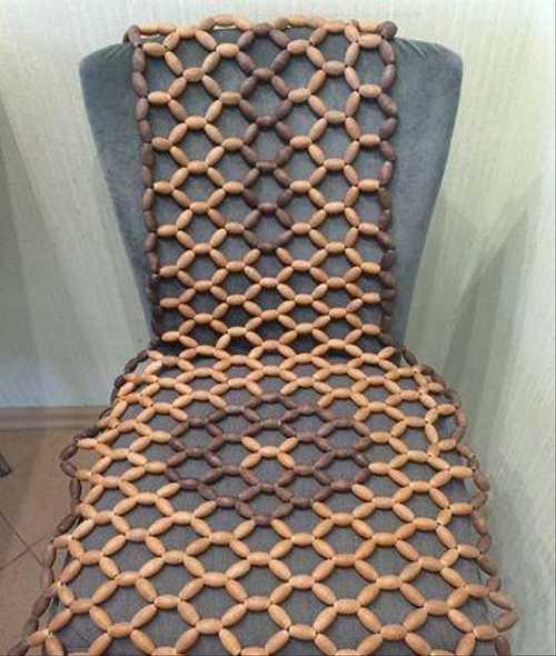 Накидки массажные на стул,кресло(дерево,пшеница)