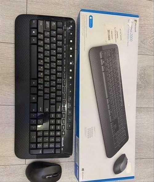 Клавиатура и мышь microsoft wireless 2000