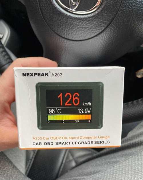 Nexpeak a203 obd2 инструкция