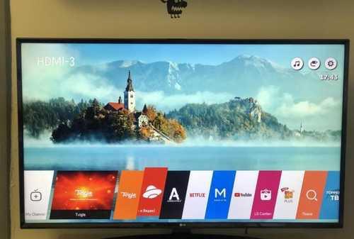 Smart Телевизор Lg 43LK6000Plf 107 См Wi-Fi Lan T2