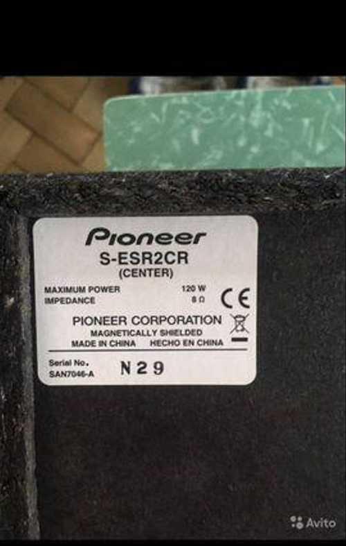Колонки Pioneer corporation s-esr2cr