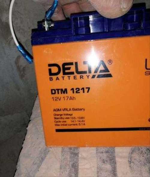 Аккумулятор delta 12в