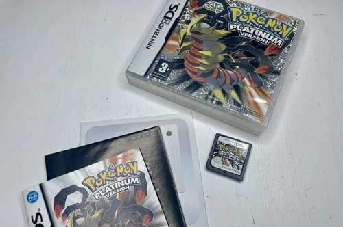 Pokemon Platinum Version (Nintendo DS) оригинал