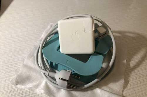Оригинальный адаптер питания Apple macbook pro 61W