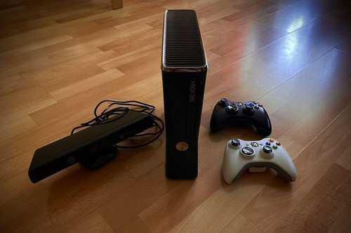 Xbox 360 Slim 240 GB SSD Freeboot + Kinnect