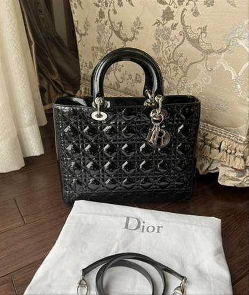 Сумка lady dior оригинал