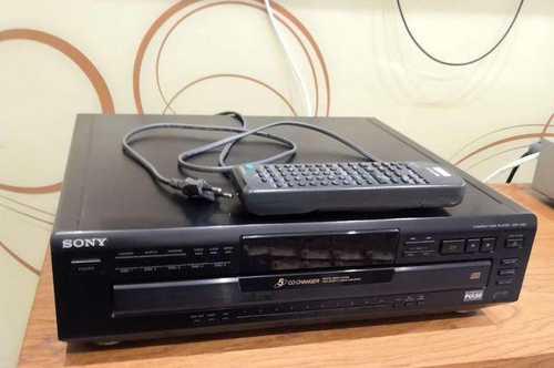 CD плеер Sony CDP-C661 пятидисковый