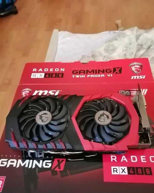 Видеокарта Radeon RX480 MSI 8GB