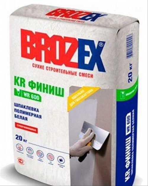 Шпаклевка Brozex финиш полимер