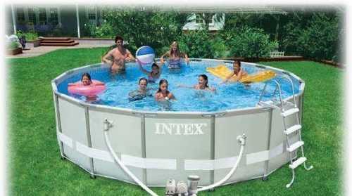 Каркасный бассейн Intex 488х122