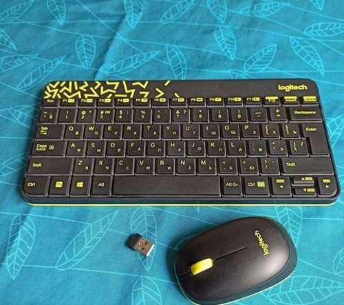 Беспроводные клавиатура, мышка для ноутбука,телеви