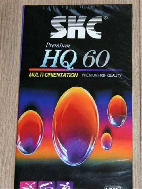 Видеокассета VHS SKC - HQ 60 новая