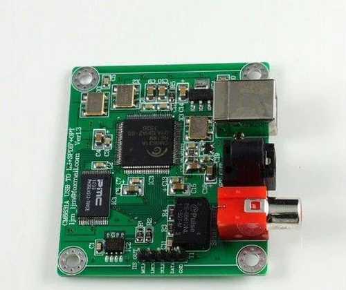 Транспорт CM6631a USB Spdif Coax 24 бит 192 кГц