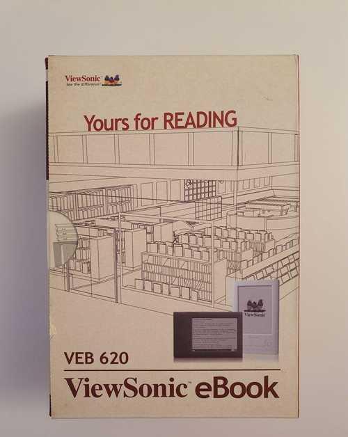 Электронная книга ViewSonic eBook VEB 620