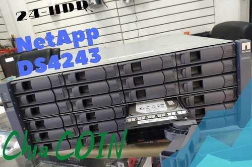 Netapp ds4243 3.5 (24hdd) Дисковая полка для Chia