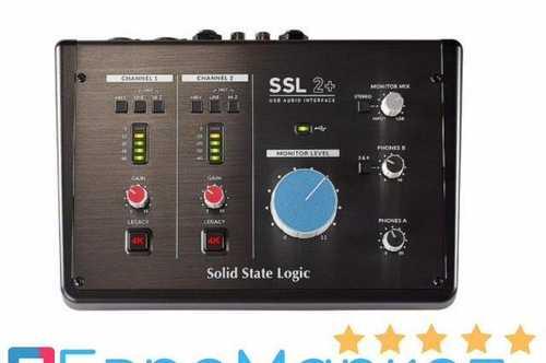 Внешняя звуковая карта Solid State Logic SSL 2+