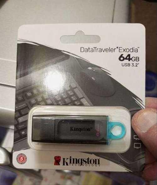 Флеш-диск Kingston 64GB USB 3.2