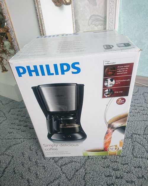 Продам кофеварку philips hd7457