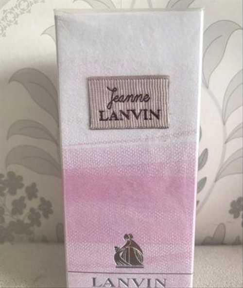 Lanvin jeanne парфюм оригинал