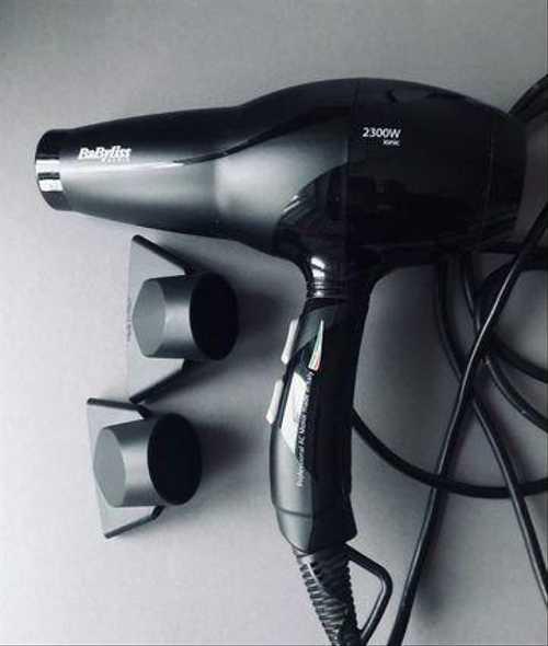 Фен babyliss 2300W ионизация и холодный воздух
