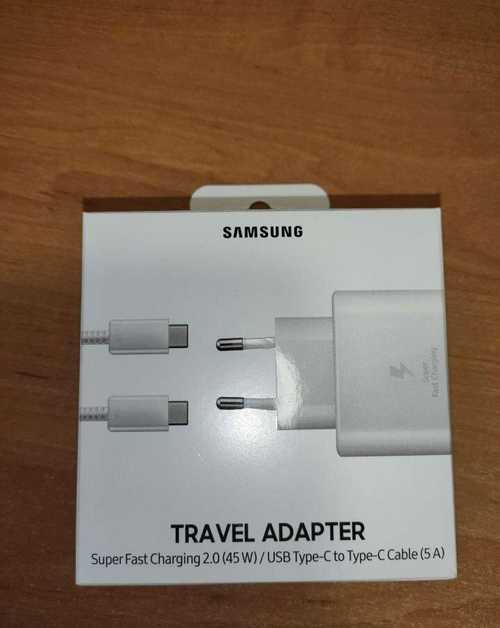 Сетевое зарядное устройство samsung EP-TA845, USB