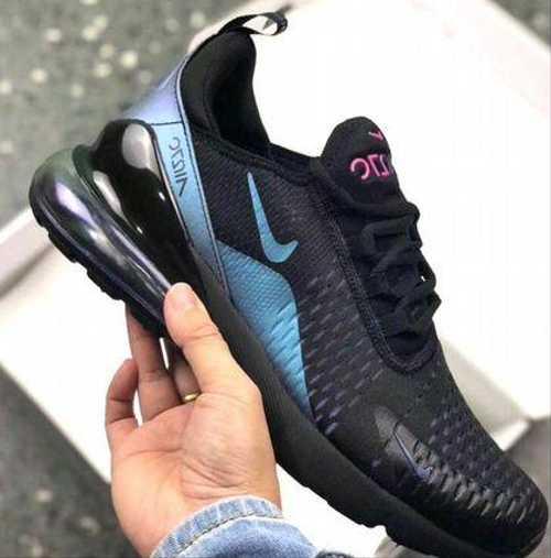 Кроссовки nike air max 270 черные хамелеон