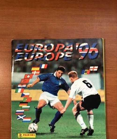 Альбом для наклеек Panini Euro 1996