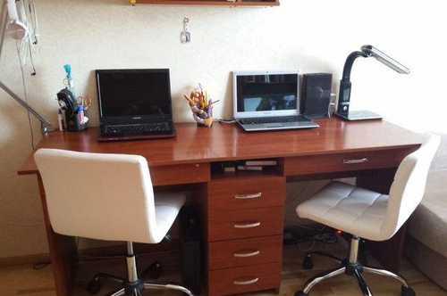 Письменный стол на два места