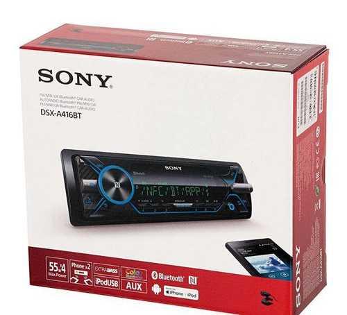Автомагнитола-USB Sony DSX-A416BT/Q
