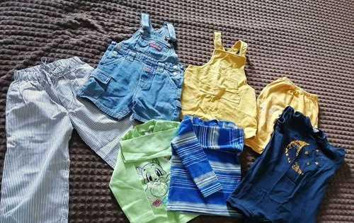 Пакет вещей на мальчика 1-2, 5 лет