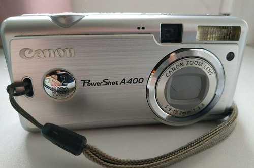 Компактный фотоаппарат canon Power Shot A400
