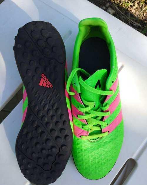 Бутсы футбольные Adidas, размер 37-38
