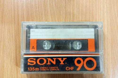 Аудиокассета Sony CHF 90 с записью