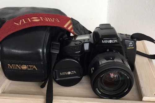 Minolta 3xi alpha panorama+ Minolta AF zoom 35-105