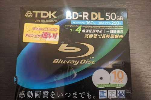 Диски blu-ray 50Gb BD-R новые