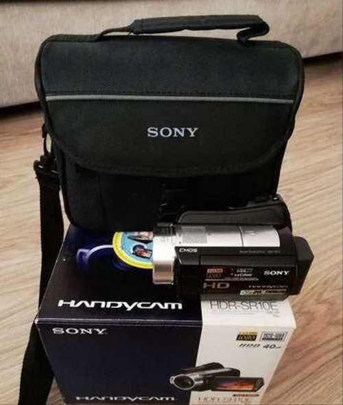 Видеокамера Sony handycam HDR-SR10E