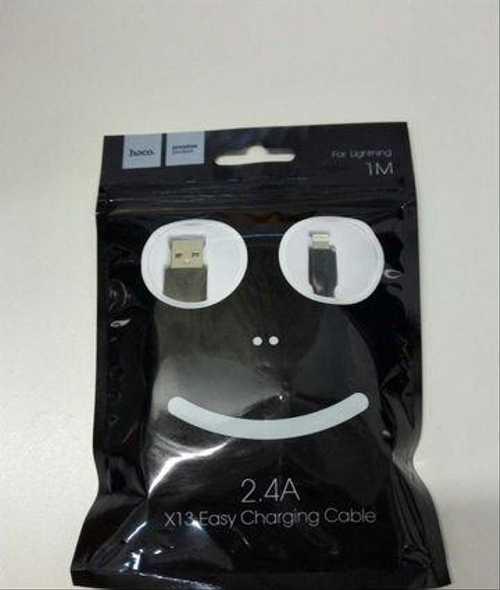 Кабель hoco X13 USB (m) -Lightning (m) 1.0м