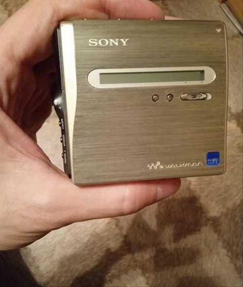 Hi-MD Sony Walkman MZ-NH1 gold редкий цвет
